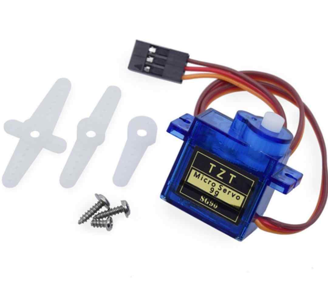 MICROSERVO SG90 180 GRADOS 3 - 6V | CarvalElectronics