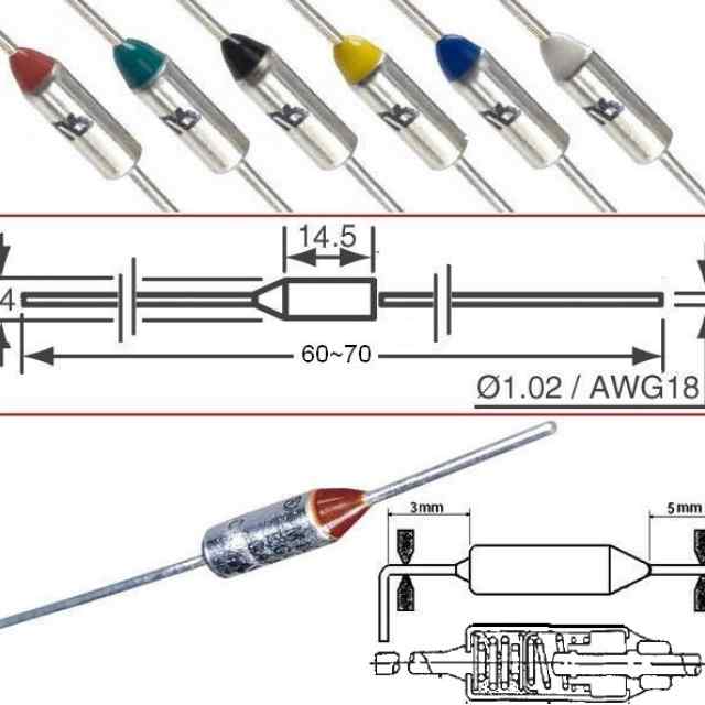FUSIBLES TERMICOS | CarvalElectronics